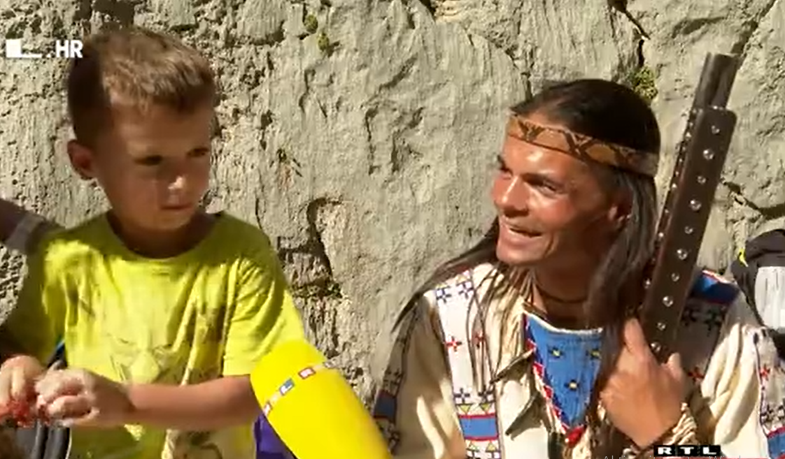 VIDEO Hrabri indijanski poglavica ponovno je prošao kanjonom Velike ...