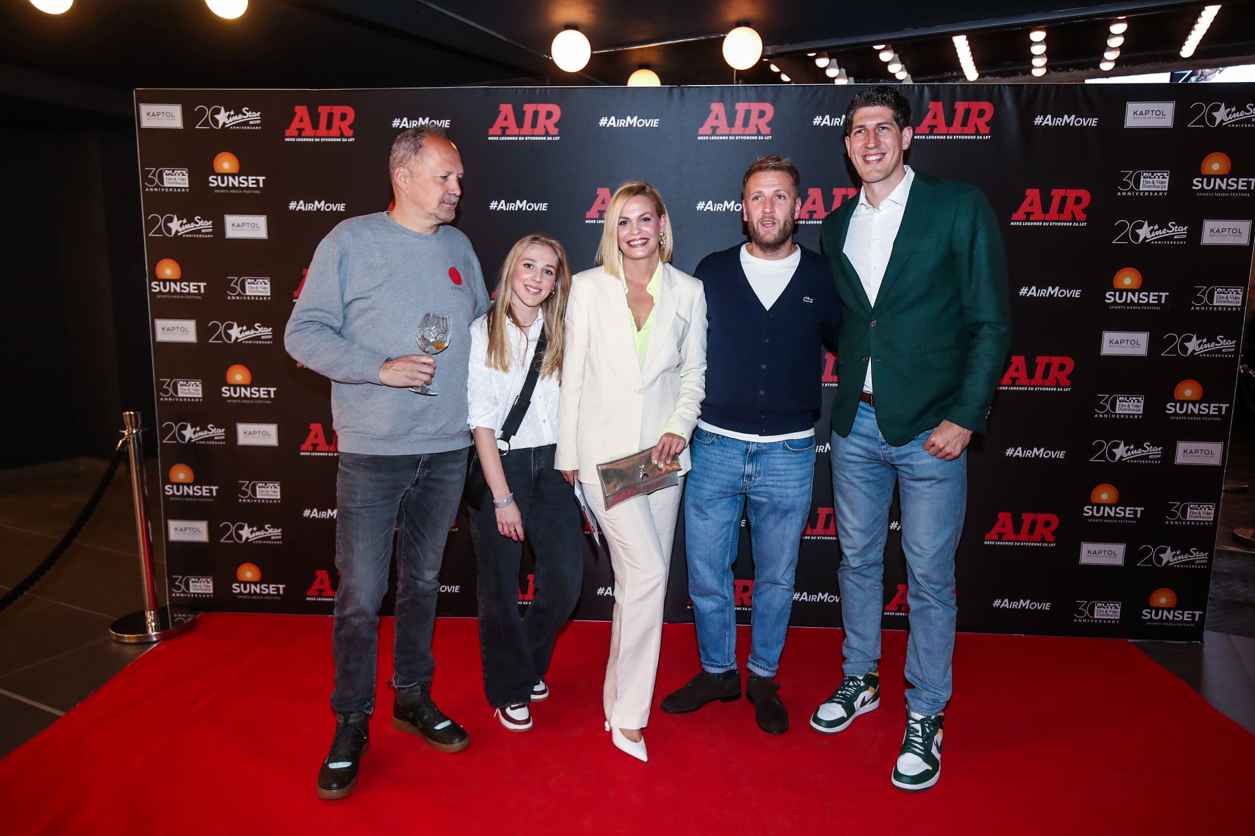 Tomo Ricov, Mia Herceg, Nevena Rendeli Vejzović, Ivo Tudorić i Damjan Rudež (Slavko Midzor ...