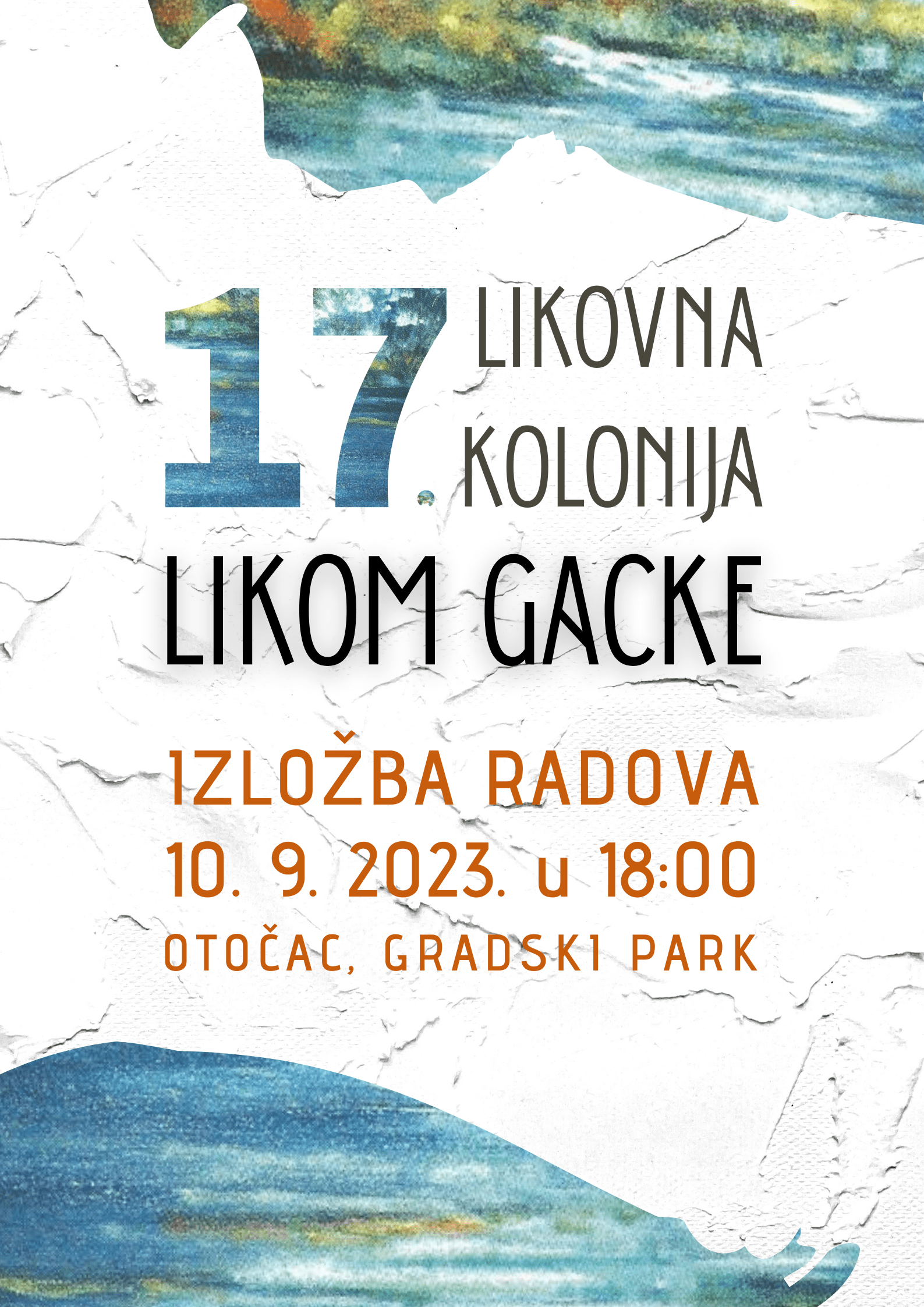 Gacko pučko otvoreno učilište Otočac poziva vas na 17. likovnu koloniju LIKOM GACKE | Lika Club